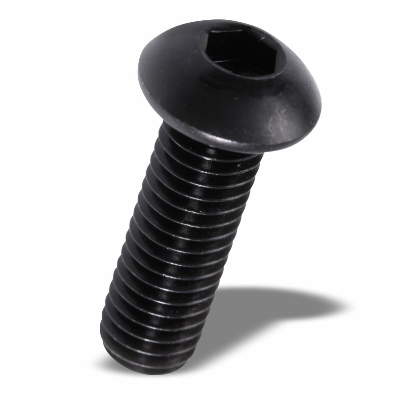 Parafuso Allen Cabeça Abaulada Polegada Enegrecido de Tempera